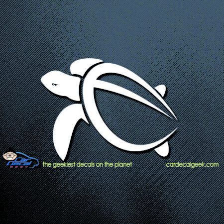Hawaii Sea Turtle Car Decal Window Sticker