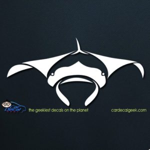 Manta Ray | Devil Ray Car Window Decal Sticker Graphic