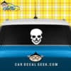 Mustache Skull Car Decal Graphic | Window Stickers