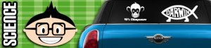Science Car Vinyl Decals Graphics | Window Stickers