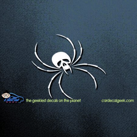 Iron Cross Spider Vinyl Car Decal Graphic | Window Stickers