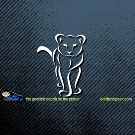 Lioness Female Lion Car Decal | Window Sticker