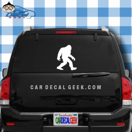 Walking Bigfoot Sasquatch Car Decal Graphic | Window Stickers
