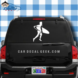 Surfer Dude Vinyl Car Decal Sticker | Surfing Decals