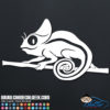 Cute Chameleon Lizard Car Vinyl Decal Sticker | Reptile Decals