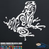 Tribal Frog Car Window Decal Sticker | Wildlife Decals