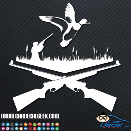 Duck Hunting Car Window Decal Sticker | Hunting Decals