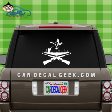Duck Hunting Car Window Decal Sticker | Hunting Decals