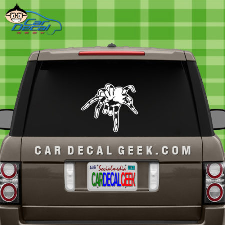 Tarantula Spider Car Window Vinyl Decal Sticker | Wildlife Decals