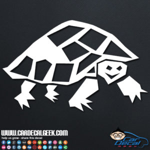 Awesome Turtle Car Window Windshield Decal Sticker | Reptile Decals