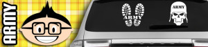 Army Car Window & Wall Decals, Stickers, Graphics | Army Decals