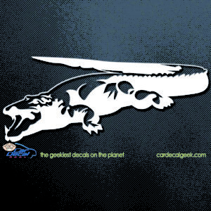 Awesome Reptile Alligator Crocodile Car Window Decal Sticker