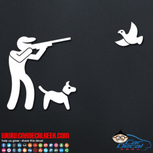 Bird Hunting Car Vinyl Decal Window Sticker | Hunting Decals