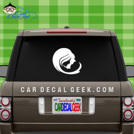 Mom with Baby Car Window Decal Sticker | Mom Decals