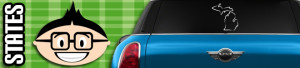 State Car Window Decals Stickers | United States Decals