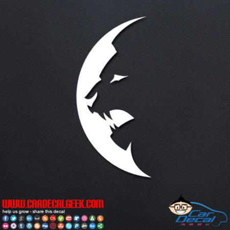 Lion in the Moon Car Window & Wall Decal Sticker Graphic