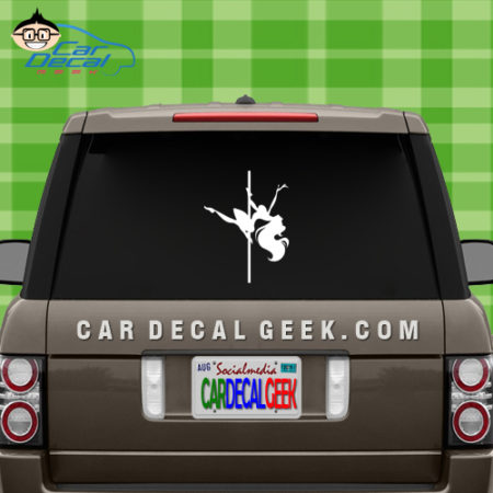 Pole Dancer Stripper Vinyl Car Truck Decal Sticker