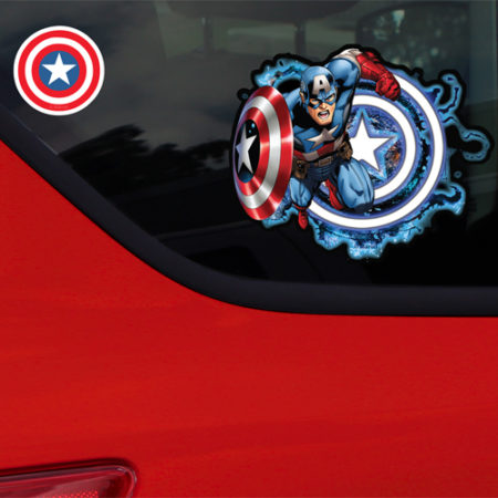 Marvel Captain America Decal Car Window Decal Sticker