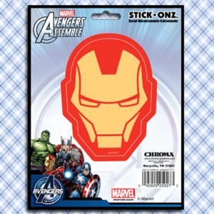 Marvel Avengers Iron Man Face Car Window Decal Sticker
