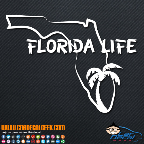 Florida Vinyl Car Window Decals, Stickers & Graphics