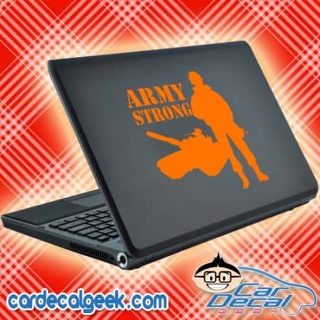 Army Strong Car Window Vinyl Decal Sticker | Military Decals