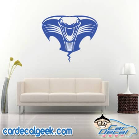 Cobra Snake Head Vinyl Cal Decal Graphic | Window Stickers