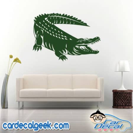 Alligator Crocodile Car Window Vinyl Decal Sticker