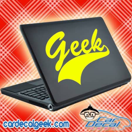 Geek Athletic Car Window Decal Sticker