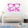 Geek Chic Car Window Vinyl Decal Sticker | Geek Decals