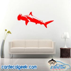 Awesome Hammerhead Shark Car Window Decal Sticker | Wildlife Decals
