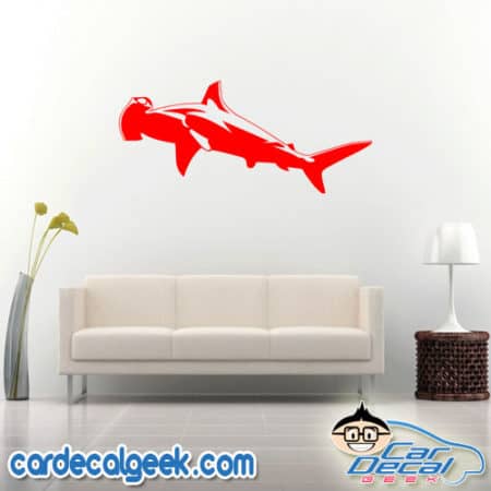 Awesome Hammerhead Shark Car Window Decal Sticker | Wildlife Decals