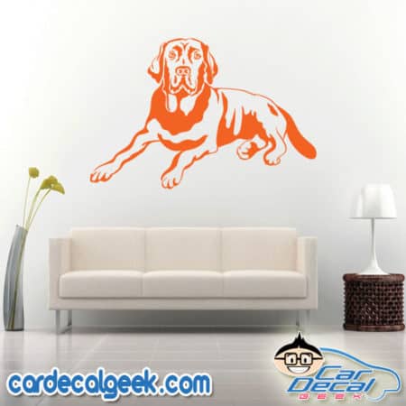 Awesome Labrador Dog Car Window Decal Sticker | Dog Decals
