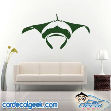 Manta Ray | Devil Ray Car Window Decal Sticker Graphic