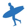 Surfing Car Window Decals Stickers