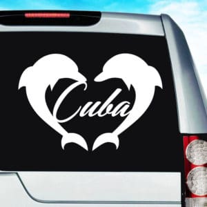 Cuba Vinyl Car Window Decals & Stickers | Caribbean Decals & Stickers