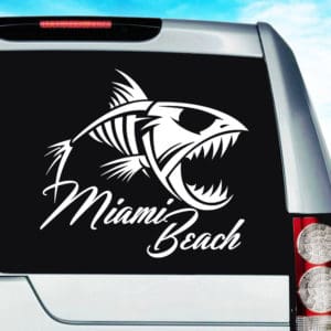 Miami Beach Florida Vinyl Decals & Stickers
