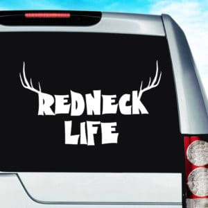 Hillbilly Truck & Car Window Vinyl Decals Stickers